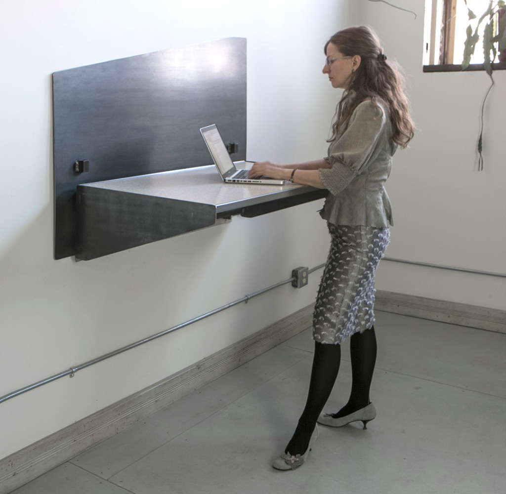 computer-stand-up-desk - Custom by Rushton, LLC